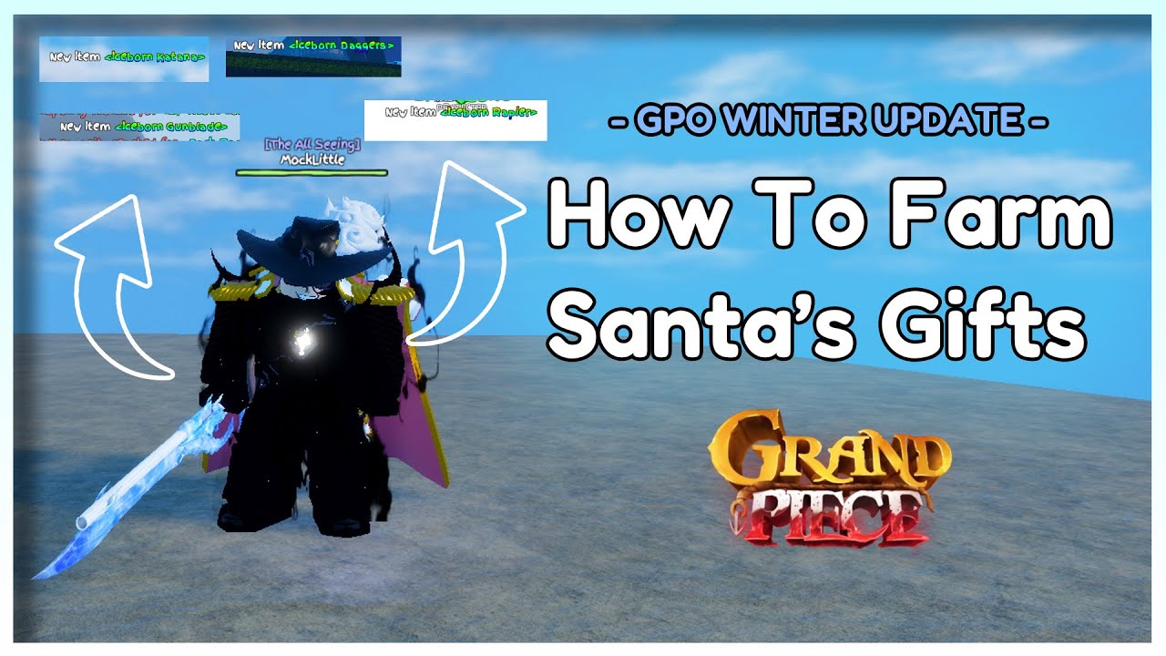 [GPO] How To Farm Santa's Gifts in New Update - YouTube