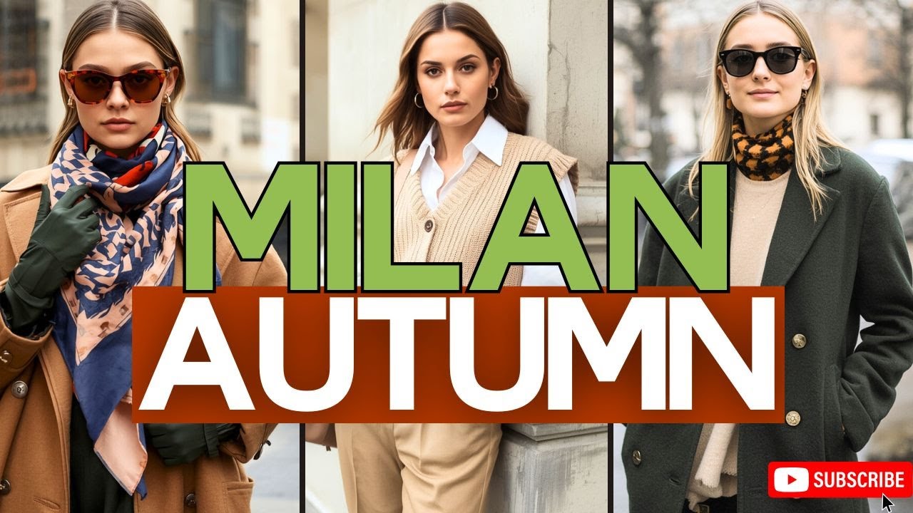 Effortless Autumn Milan Street Style 2025 🇮🇹 | Italian Fashion Trends ...