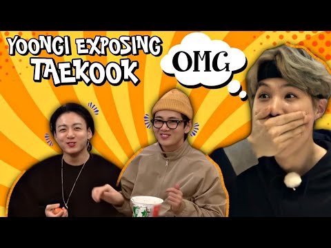 10 Times Yoongi Decided to Expose Taekook