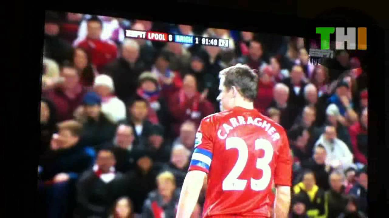 Streaker at Anfield - Liverpool-Brighton 19/2/12 - YouTube