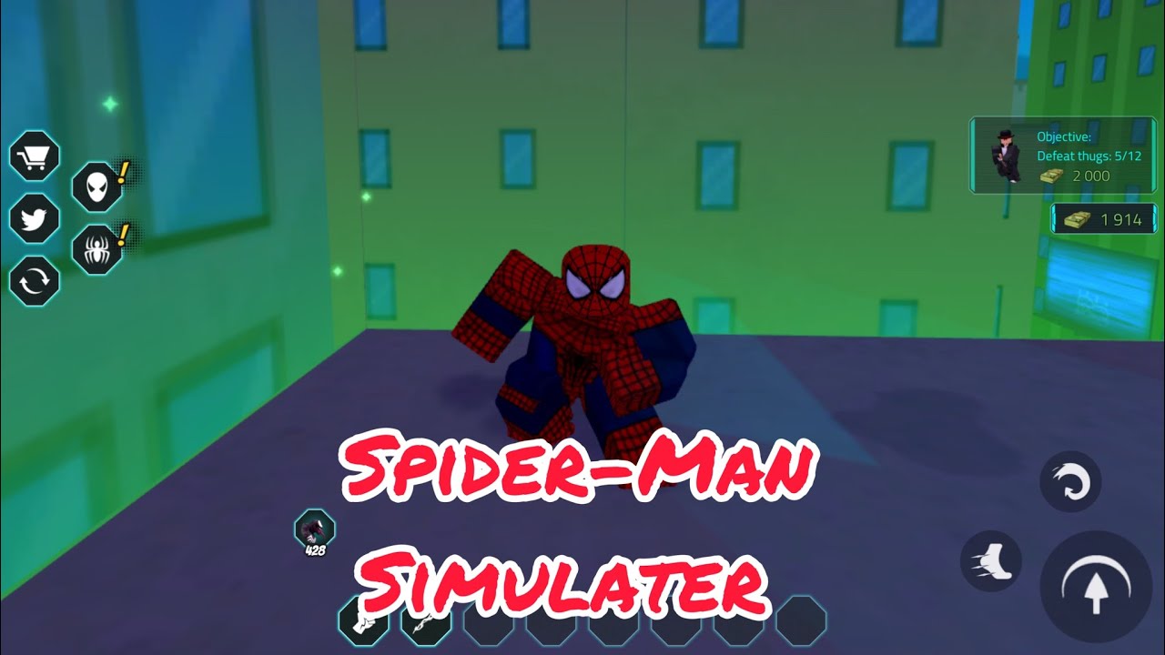 Hello everyone welcome to Spider-Man simulator pls try it out - YouTube