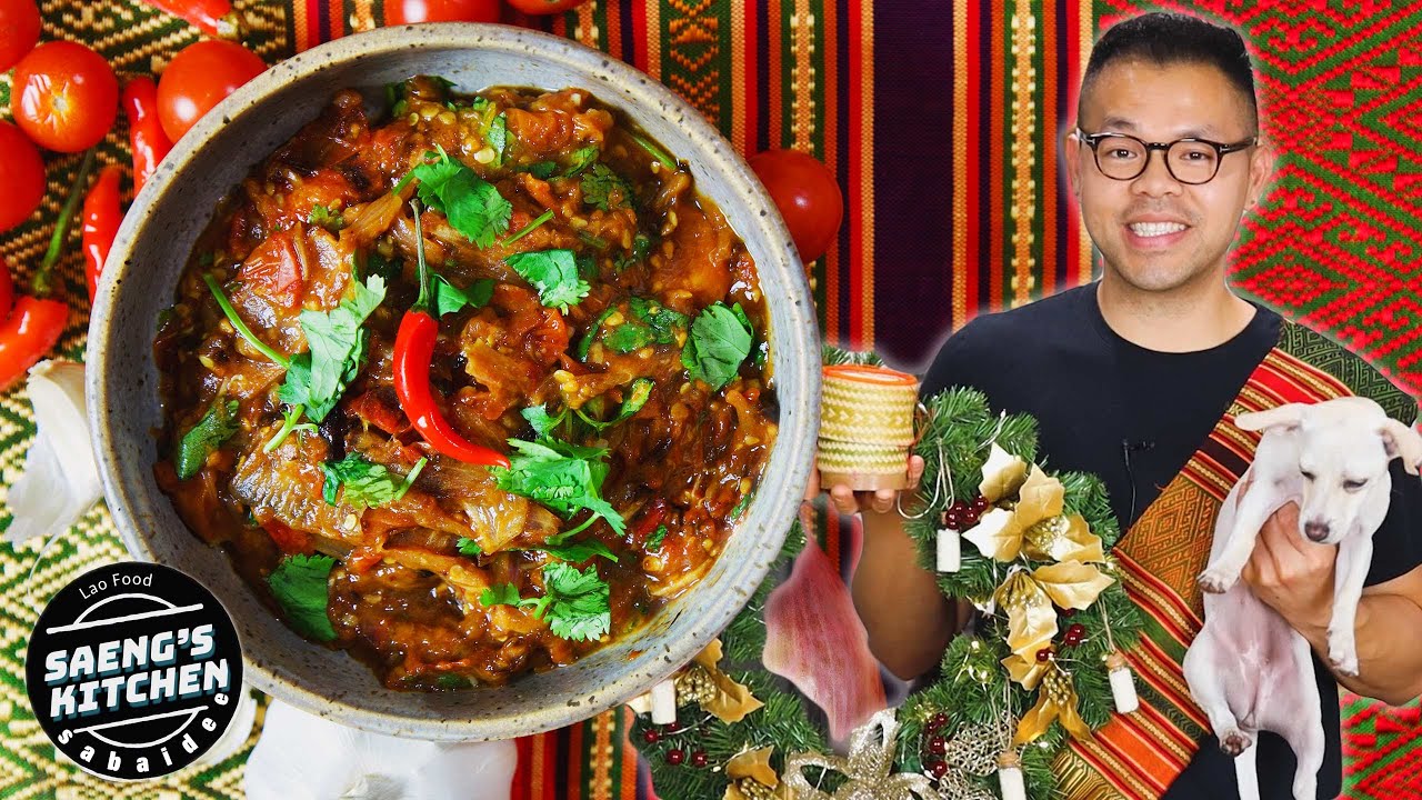 Jeow Mak Len Recipe | Spicy Lao Tomato Dip | Lao Food at Saeng’s ...