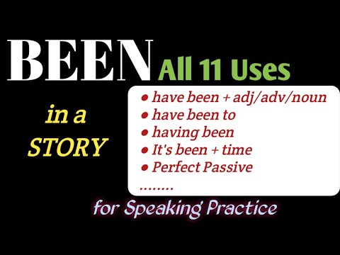 Different uses of BEEN in English | use of BEEN in English |Been के सभी ...