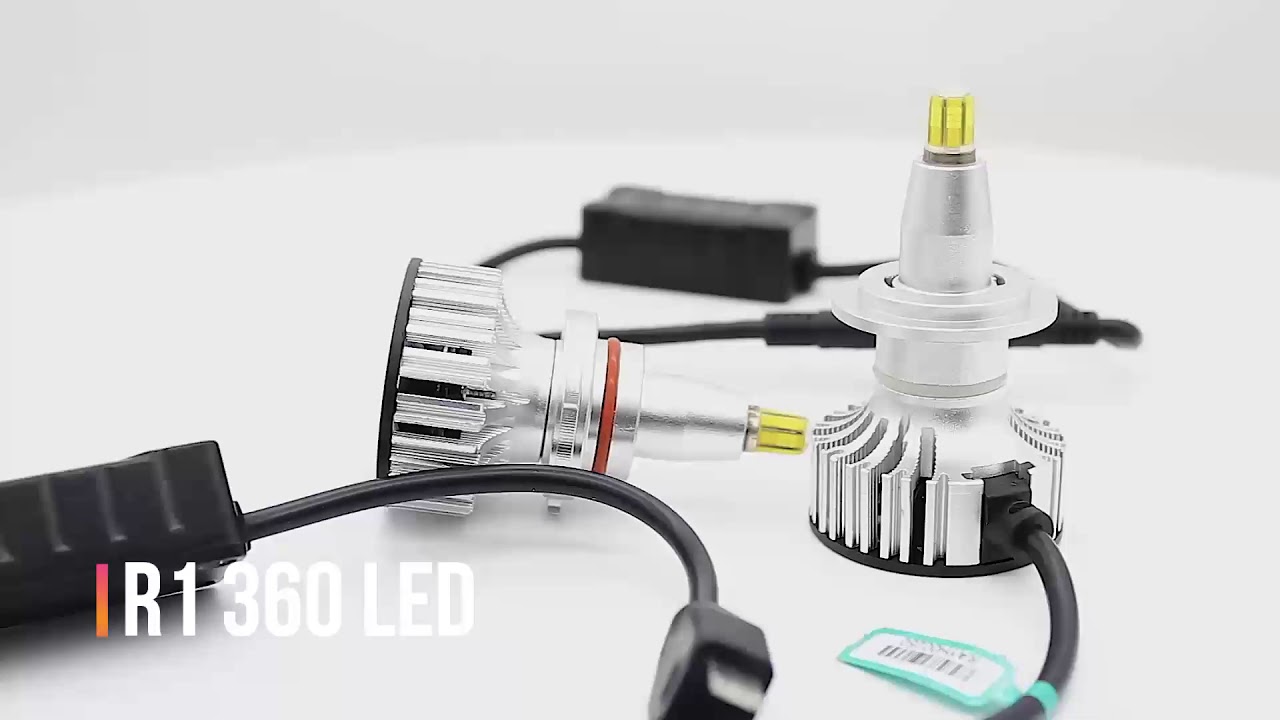 360 LED CAR HEADLIGHT BULBS - YouTube