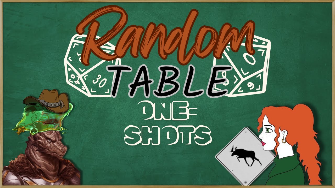 Random Table Ep 2: One-Shots feat @nightdangerRPG ...