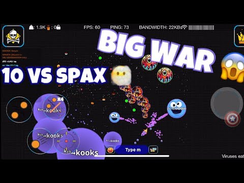 ZX Clan VS Spax 😎 ( Snay.io )