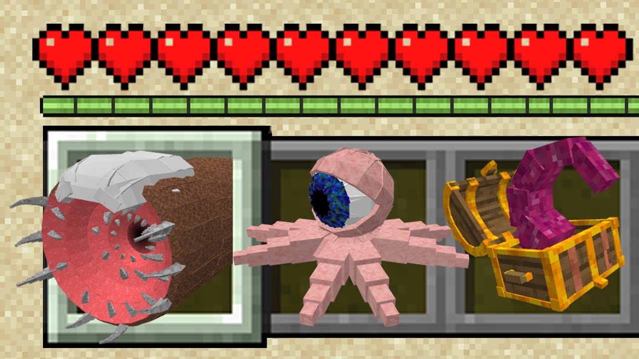 Minecraft PE : FORBIDDEN MODULAR BOSSES MOD in Minecraft Pocket Edition ...