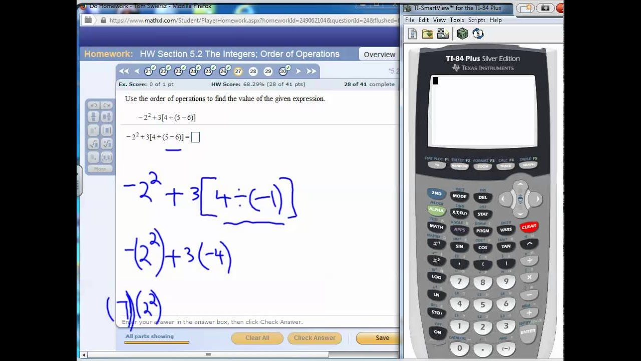 Section 5.2 Homework Exercises #25 through #30 in MyMathLab - YouTube