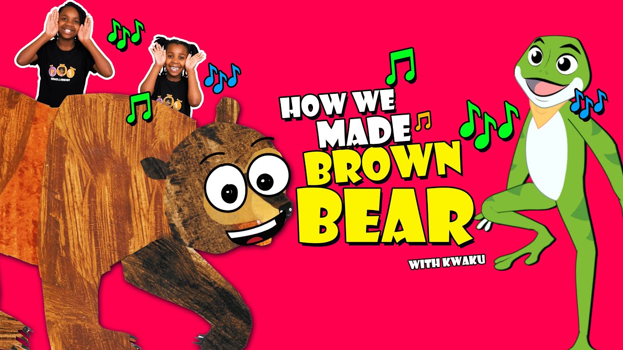 How we made BROWN BEAR🐻 | CATCHY animated SING ALONG SONG for children ...