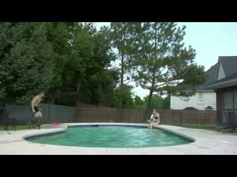 Painful Pool Jump Fail Nutshot - YouTube