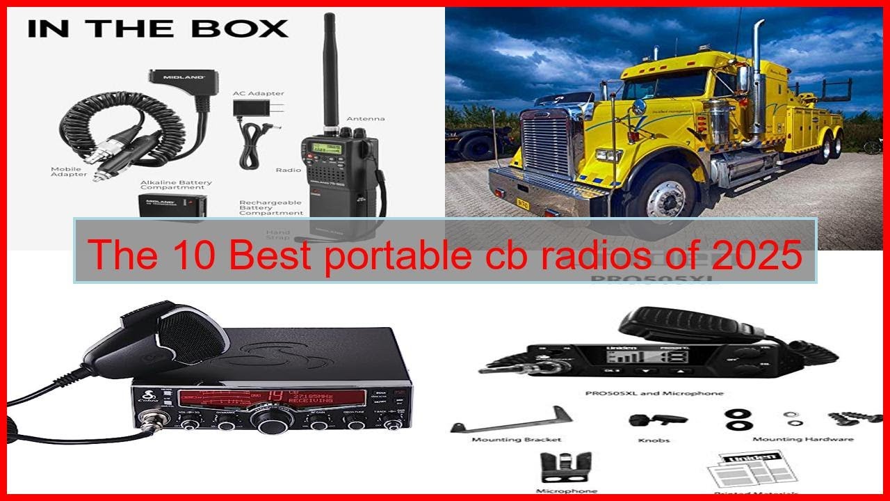 The 10 Best portable cb radios of 2025 - YouTube