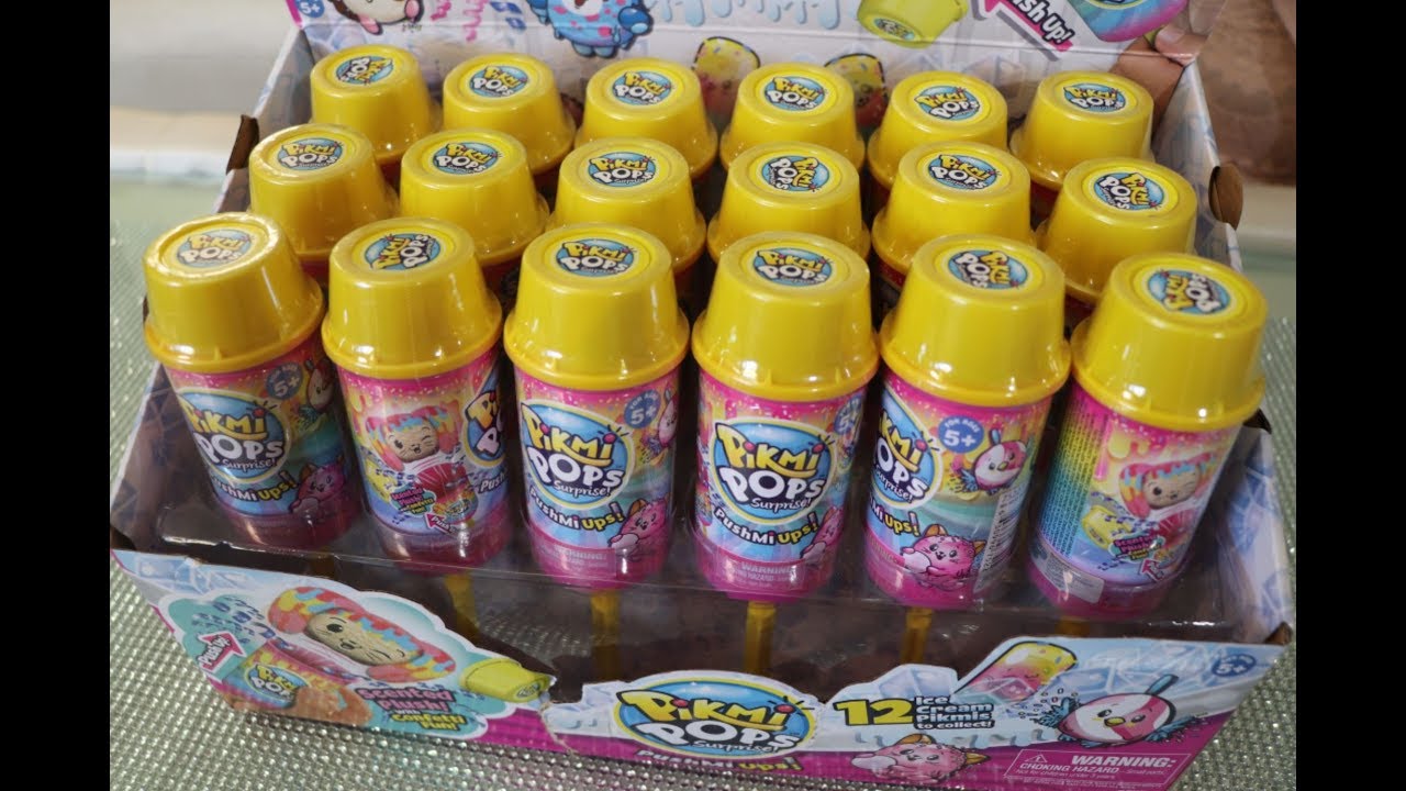PIKMI POPS PUSHMI UPS SURPRISE PLUSH FULL BOX - YouTube