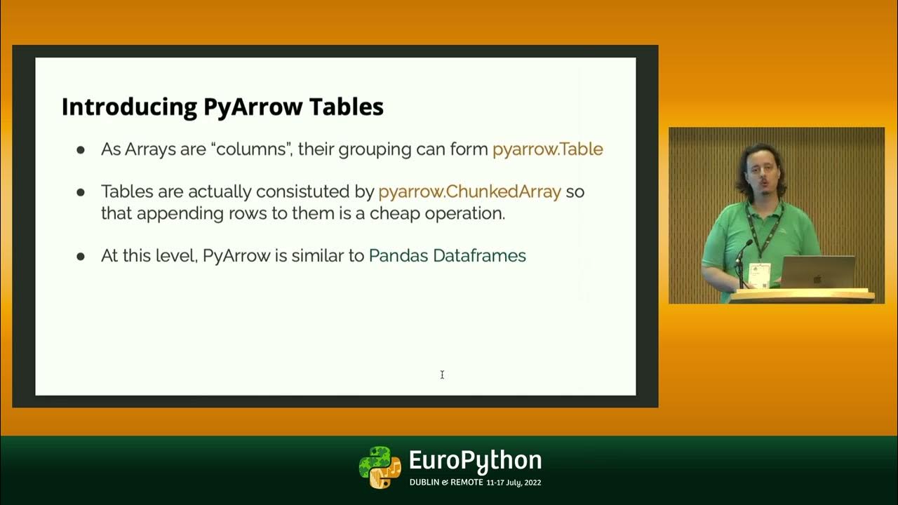 PyArrow and the future of data analytics - presented by Alessandro ...