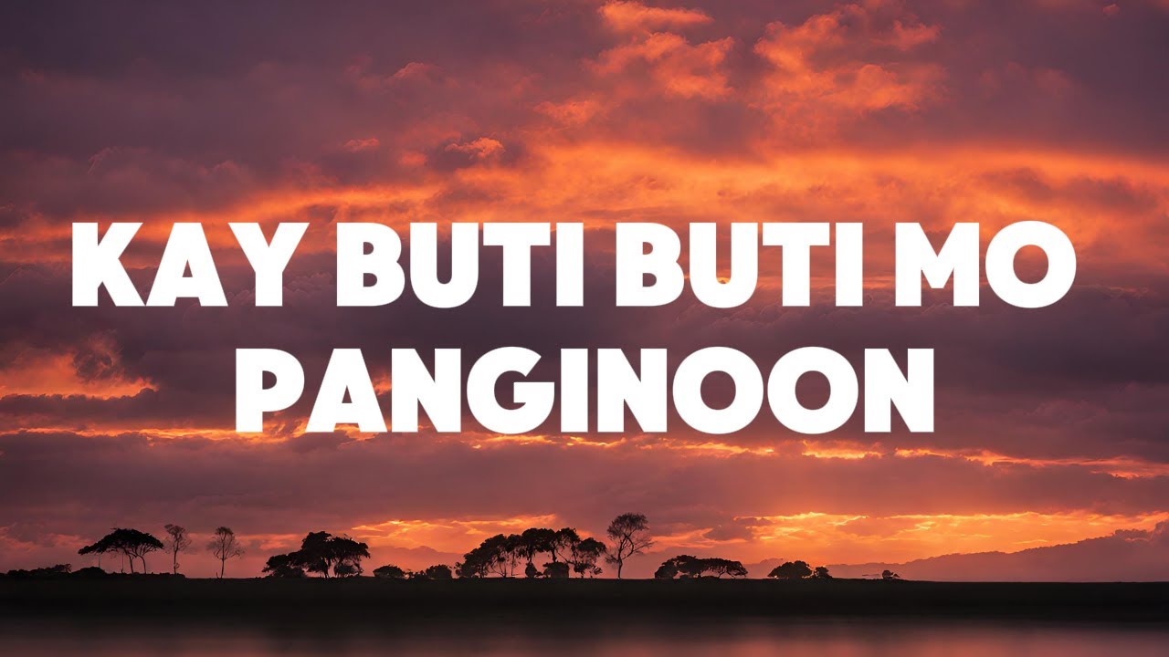 Kay buti buti mo Panginoon Karaoke - YouTube