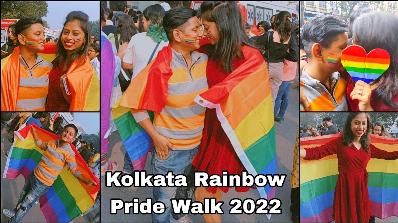 LGBTQ+ Kolkata Rainbow Pride Walk 2022 🌈 || Pride March Kolkata ...