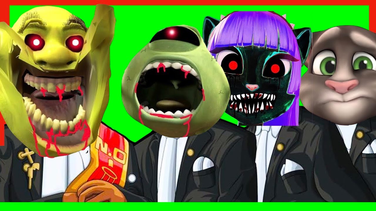 Talking Tom EXE & Shrek EXE & Monsters Inc EXE - Coffin Dance Song Meme ...