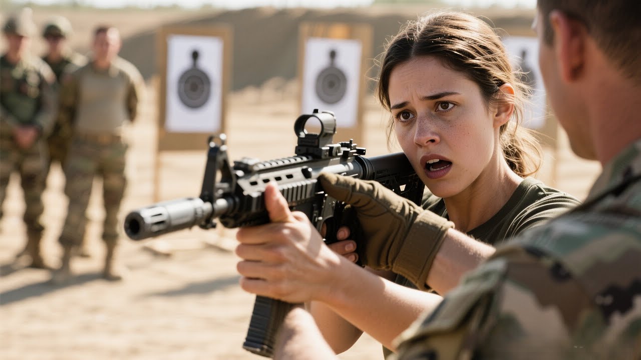 From Target Girl to Shooter—The Moment a SEAL Gave Her His Rifle Left ...