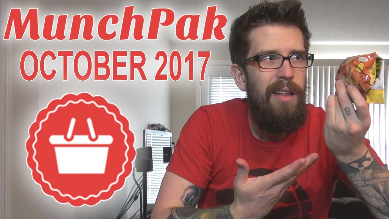 75% AIR - MunchPak Unboxing w/ DanQ8000 - October 2017 | DanQ8000 - YouTube