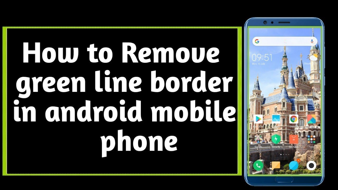 How to remove the green box problem or turn off talkback All smart ...