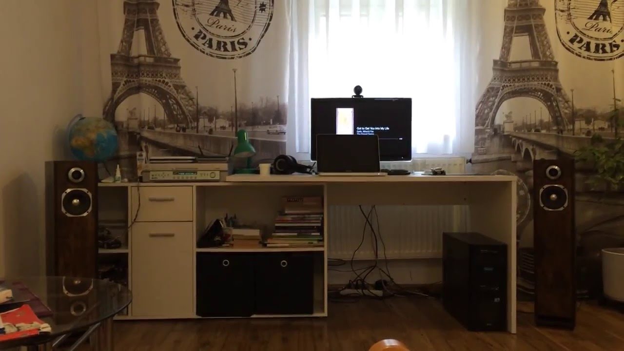 Fostex F120A, DBR120 DOUBLE BASS REFLEX BOX - YouTube