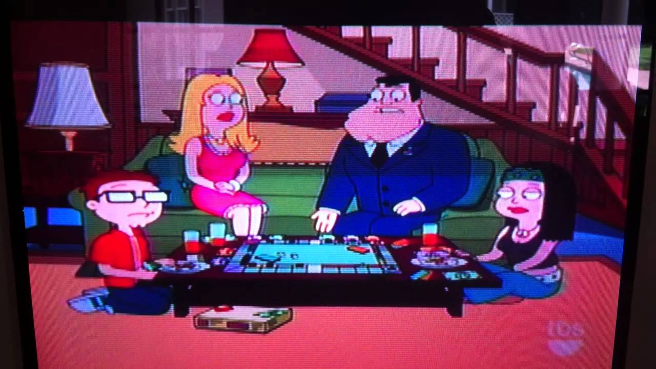 American Dad playing Monopoly - YouTube