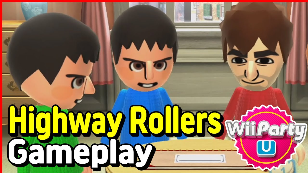 Wii Party U - Highway Rollers Dunbar, Andre, Dunbar and Monica | Expert com - YouTube