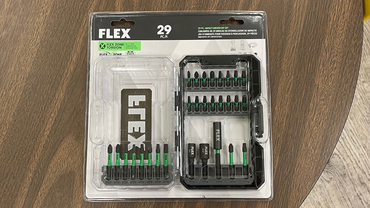 Flex Impact Driver Bit Set - YouTube