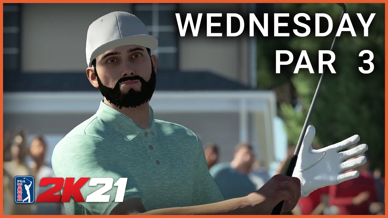 PGA Tour 2K21 - Wednesday Par 3 Contest - YouTube