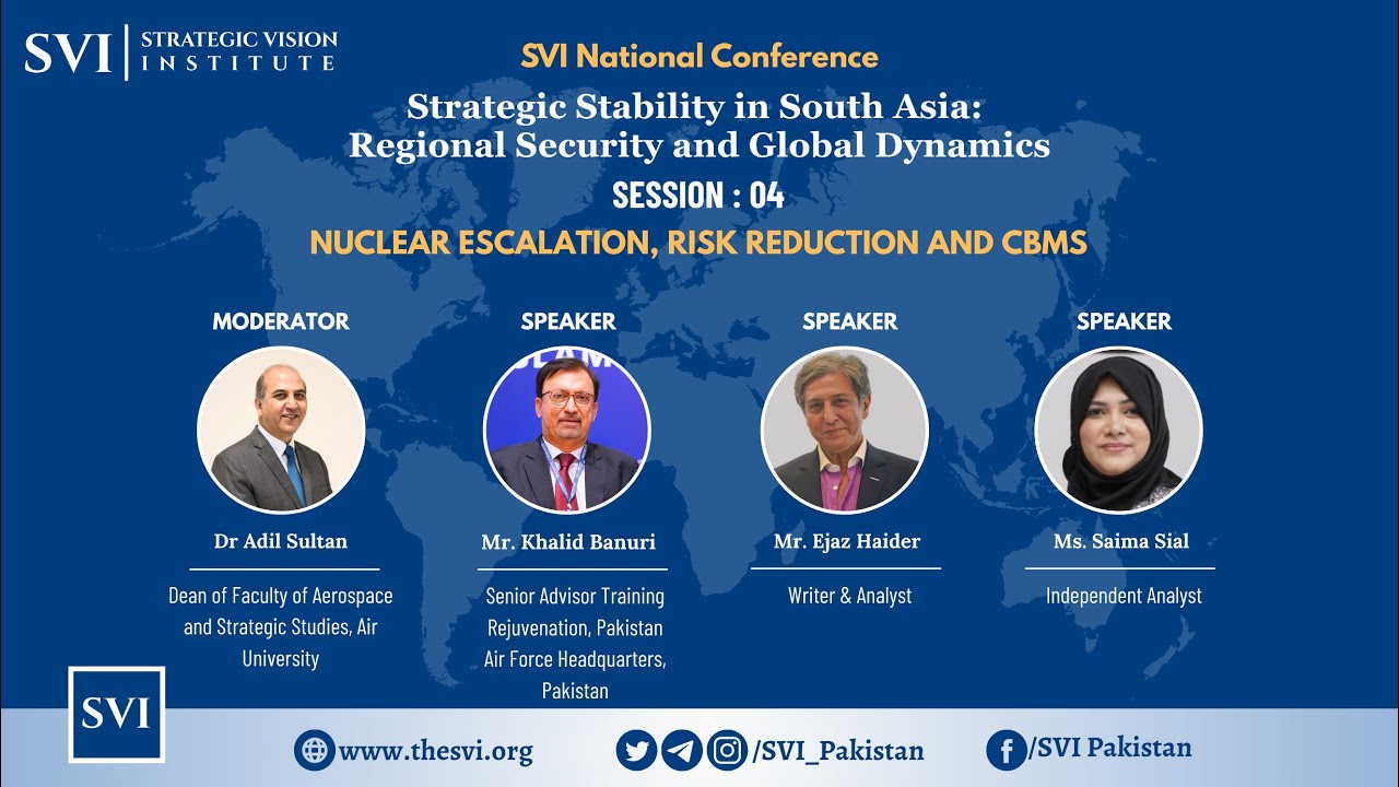 Session-04: Nuclear Escalation, Risk Reduction and CBMs - YouTube