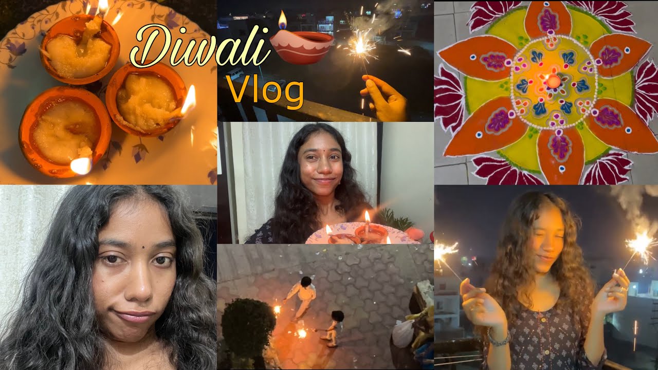 This is how I celebrated my DIWALI alone 🪔 - YouTube