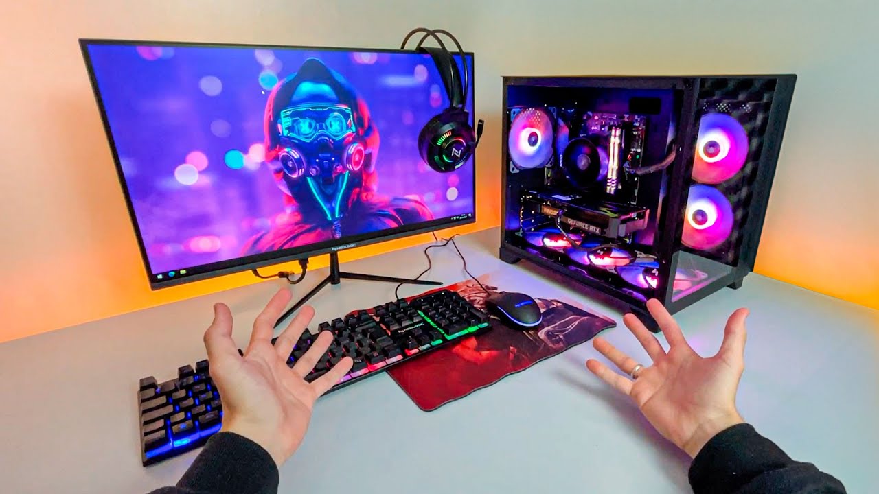 PC GAMER COMPLETO CUSTO BENEFÍCIO QUE MONTEI PRA RODAR TUDO - YouTube