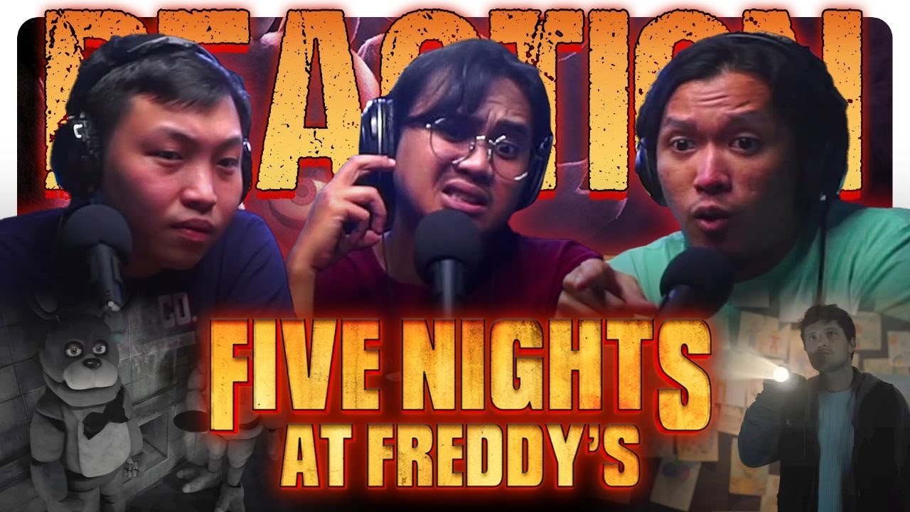 REACTION! Five Nights At Freddy's Official Trailer | Hampir Sama Kaya ...