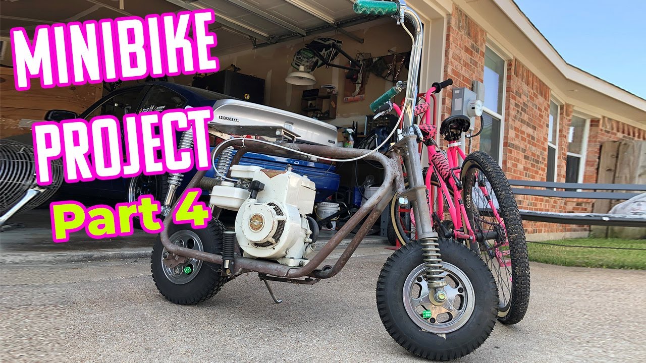 Mini Bike Build Part 4 - YouTube