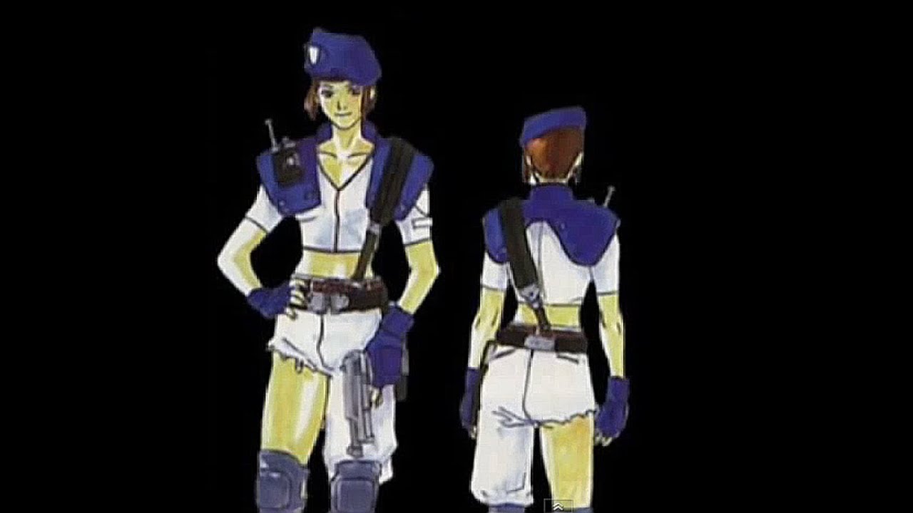 Resident Evil 3 - Jill RE1 Beta Costume - Playstation mod - YouTube