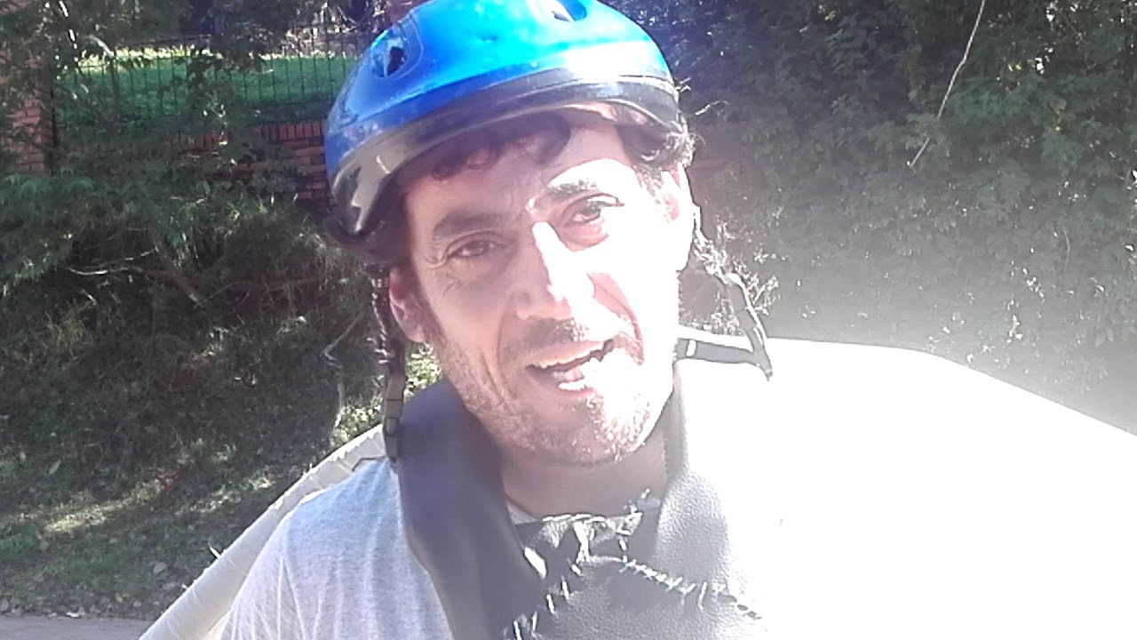 Human powered ornithopter - YouTube