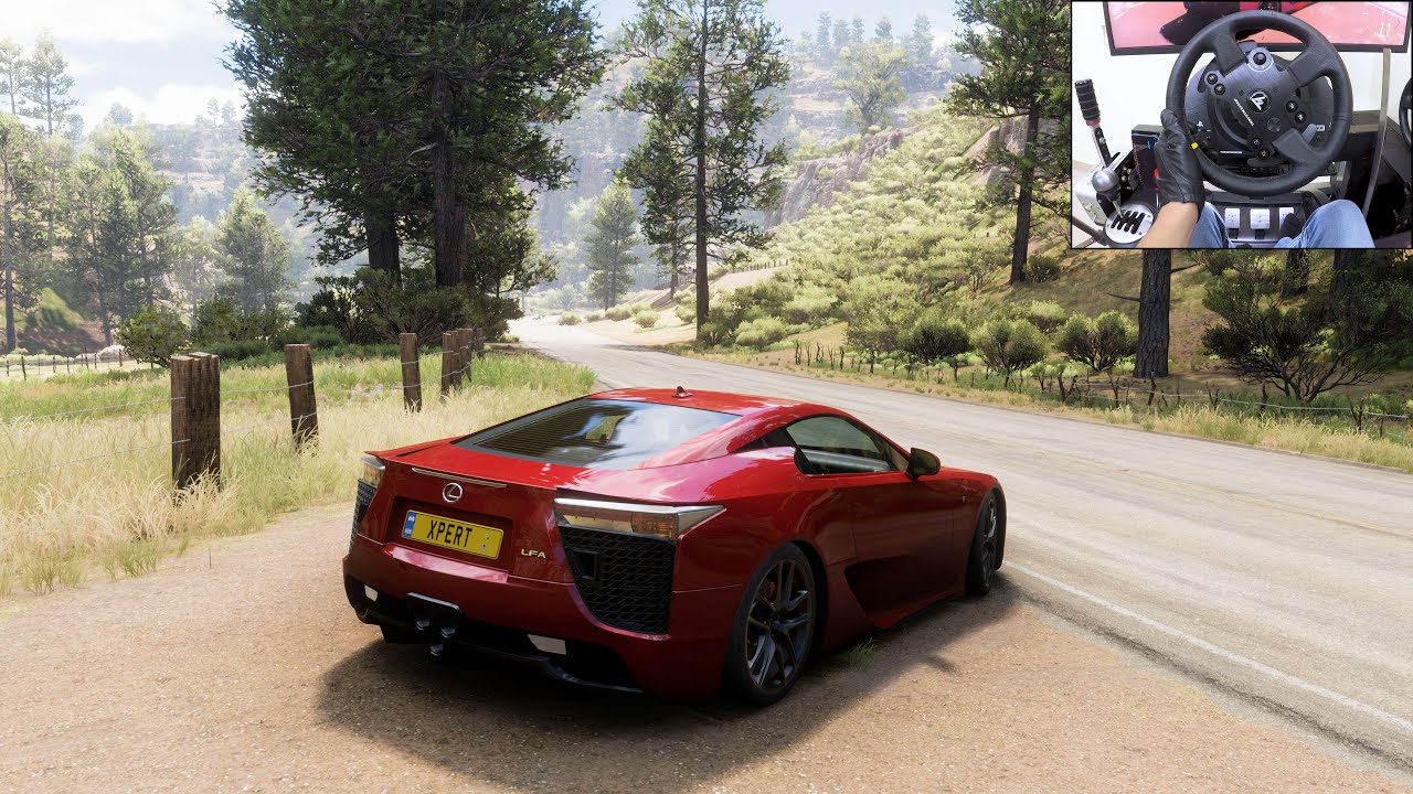 Lexus LFA - Forza Horizon 5 | Thrustmaster TX gameplay - YouTube