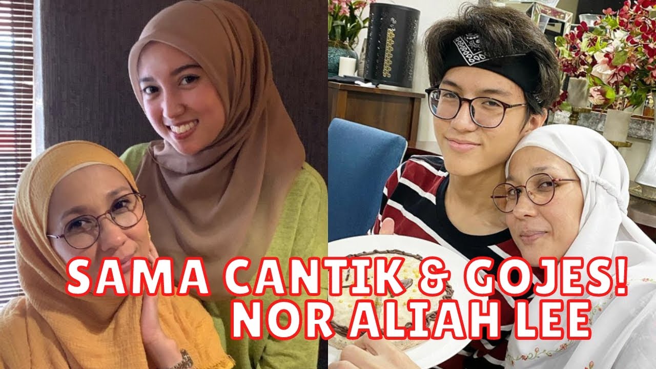 Sama Cantik & Gojes! Nor Aliah Lee Bekas Isteri Aziz M Osman, Tak Tahu ...