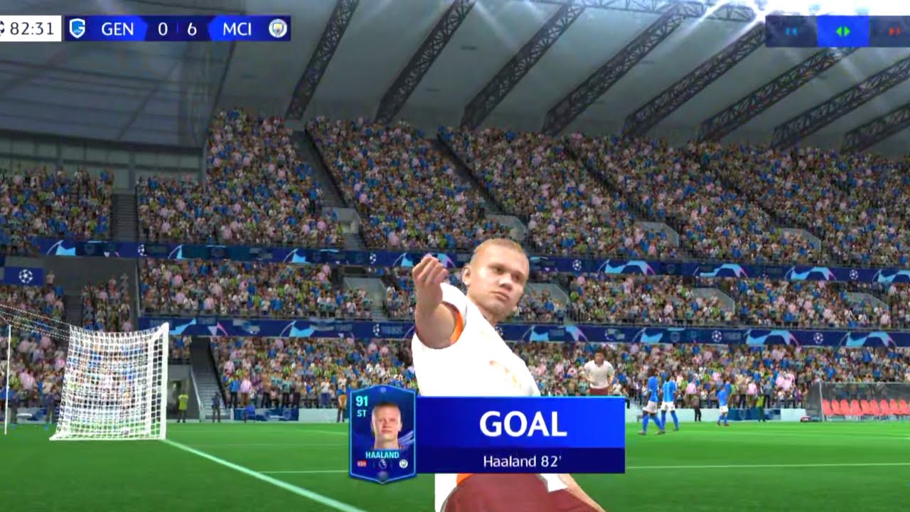 Manchester City Vs Genk Match | Gen Vs MCI fc mobile gameplay | - YouTube