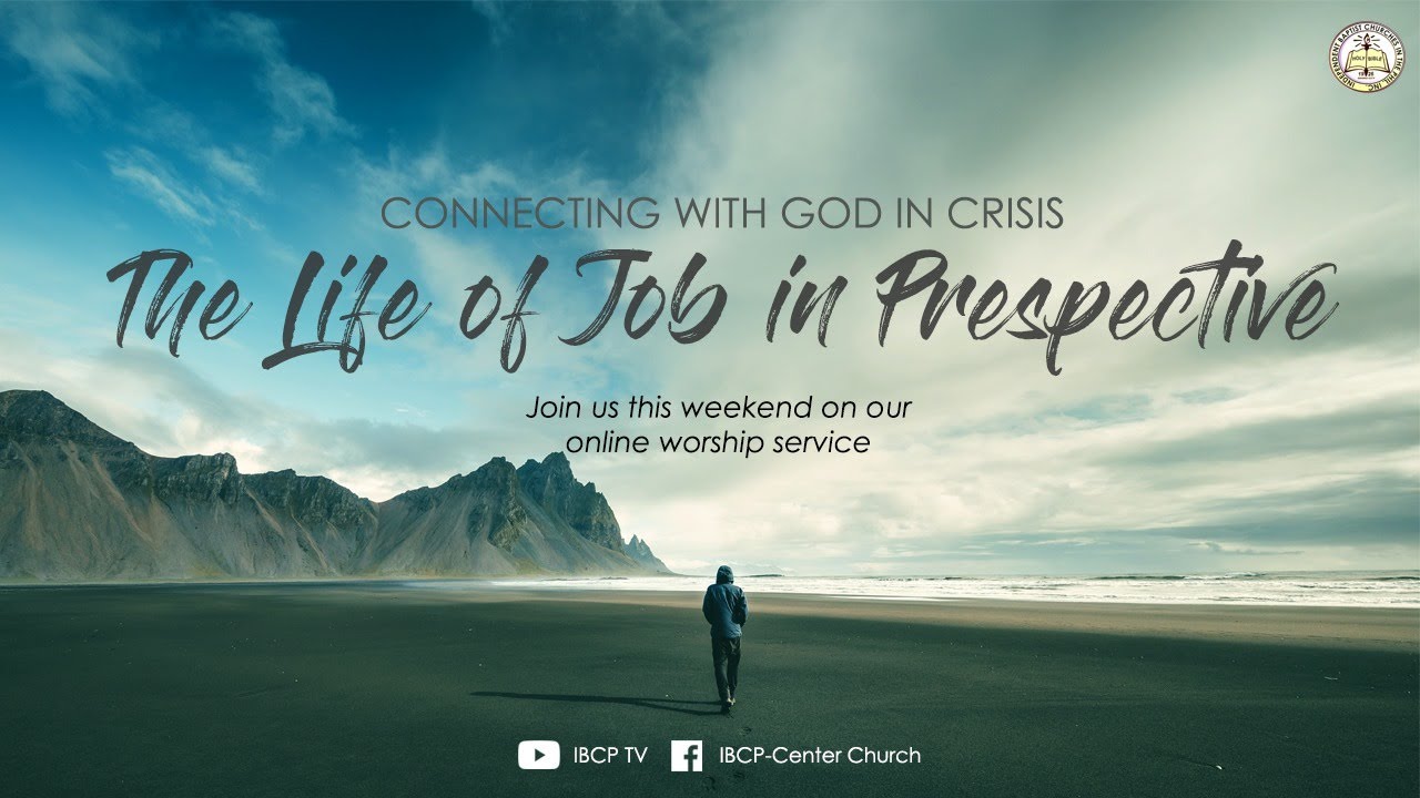 Reconnecting with God : Connecting with God in Crisis Part 2 - YouTube