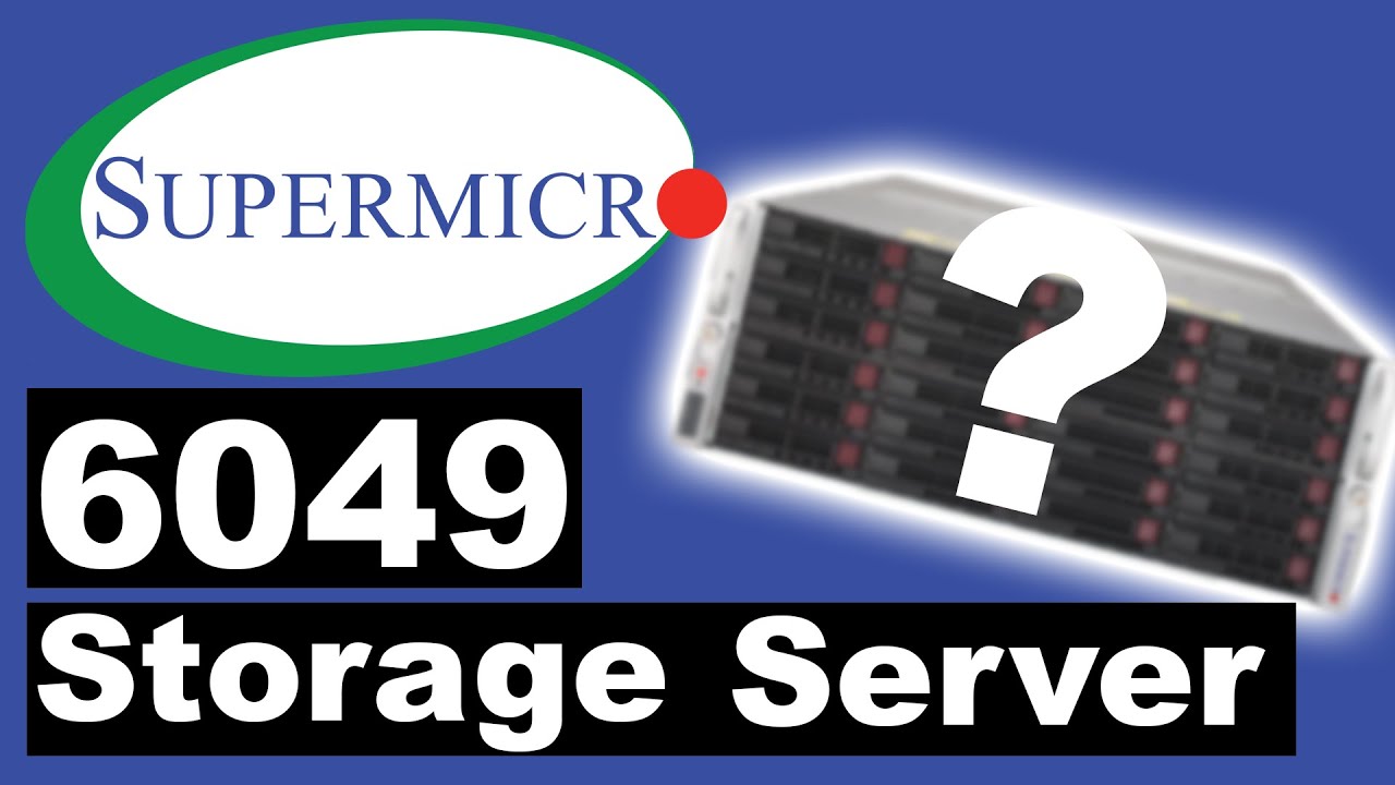 Supermicro 6049 Super-Storage Server | Explained - YouTube