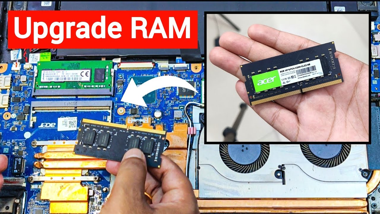 How To Upgrade RAM in the Laptop - Full Process ⚡ - YouTube
