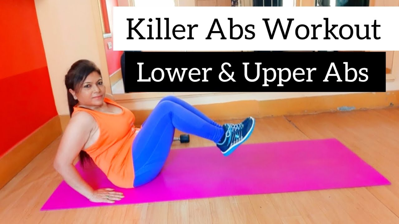 15 Minutes Abs Workout | Lower and Upper Abs | Best Workout for Belly ...