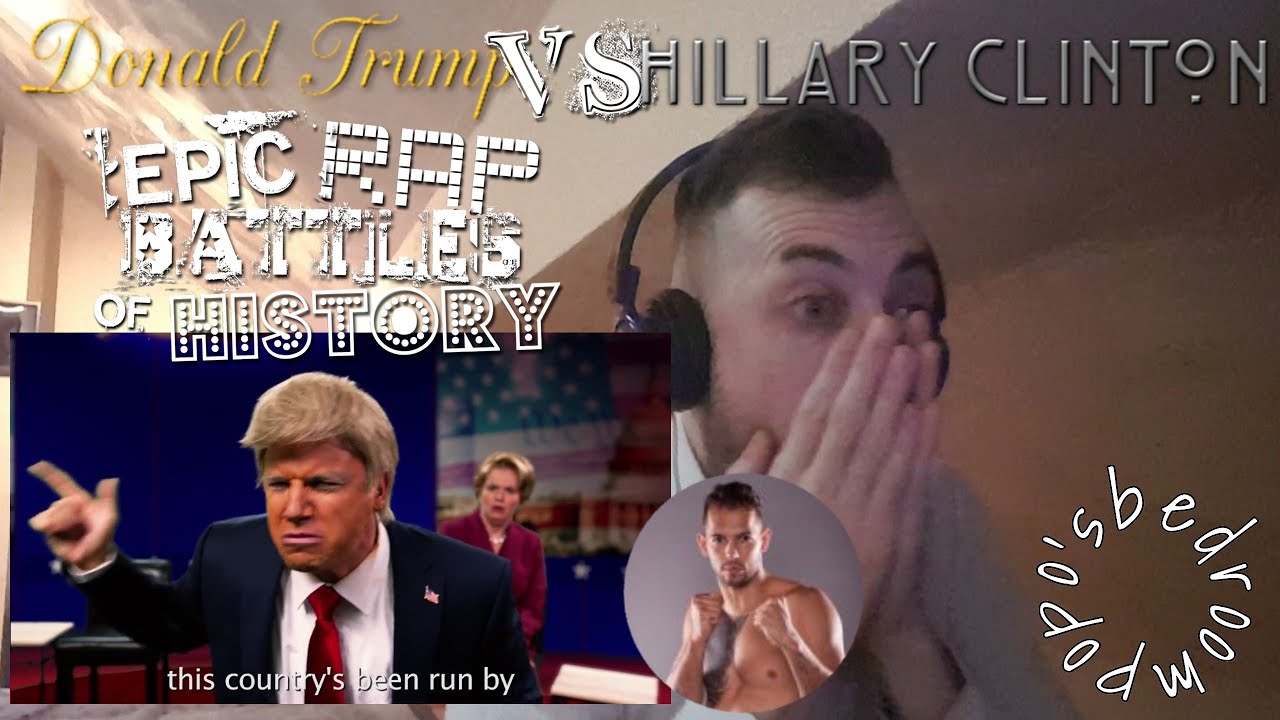 DONALD TRUMP V HILLARY CLINTON ERB REACTION + ANIME CONTROVERSY ...
