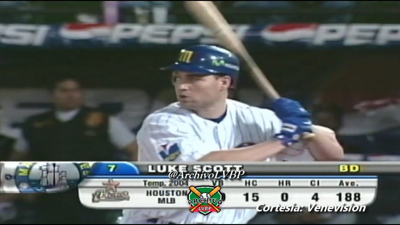 Jonrones de Luke Scott y Hector Gimenez - Caracas vs Magallanes ...