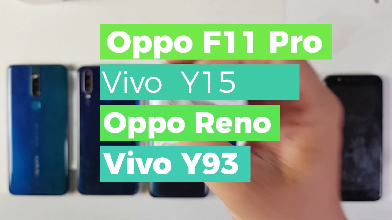 Oppo Reno / Oppo F11 pro / VIvo Y15 / Vivo y93 - Fast Charger Test ...