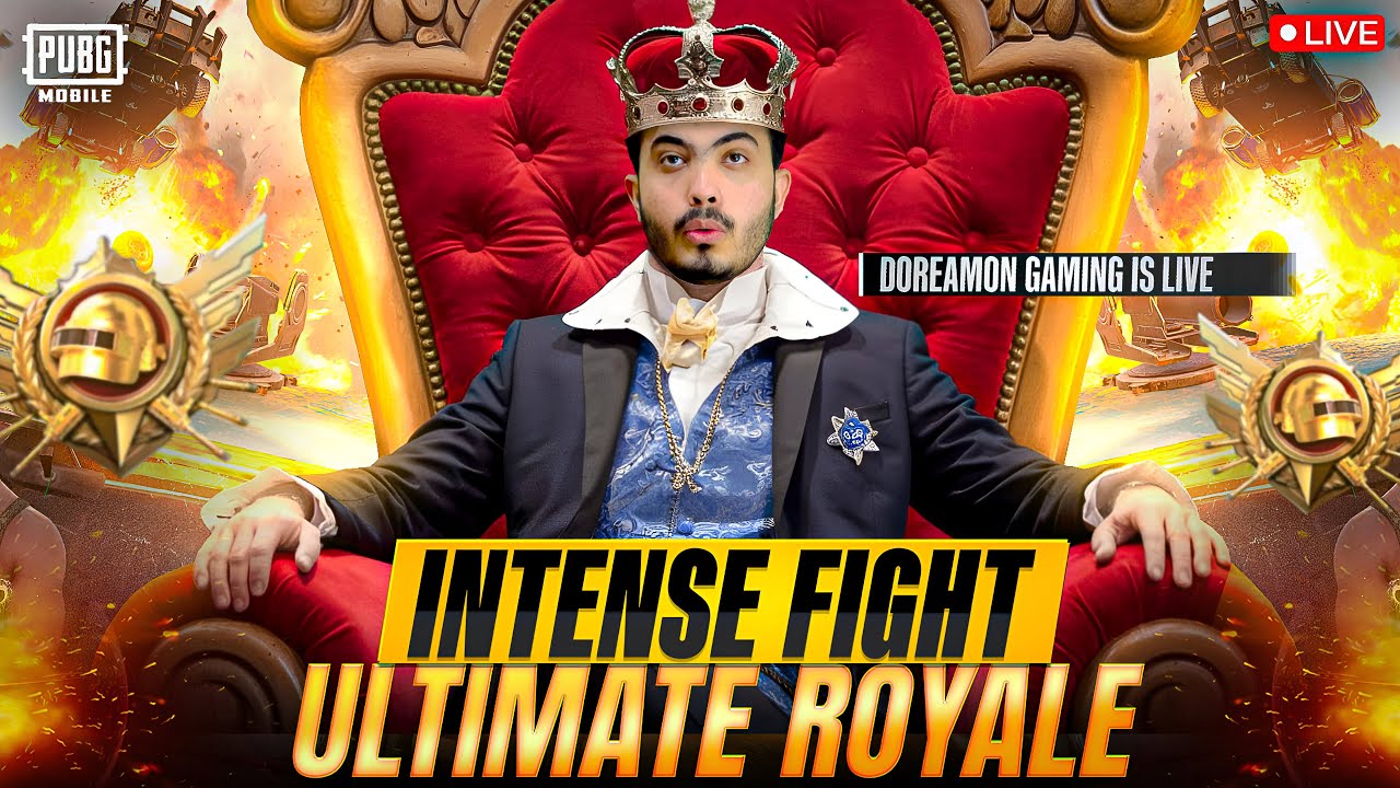 INTENSE FIGHT IN ULTIMATE ROYALE | DOREAMON GAMING | PUBG MOBILE - YouTube