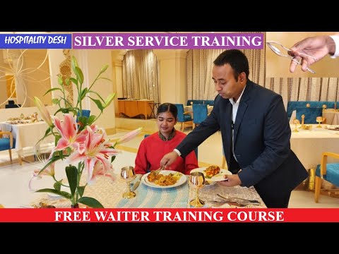 HOW TO DO SILVER SERVICE AT RESTAURANT.#service #resturent # ...