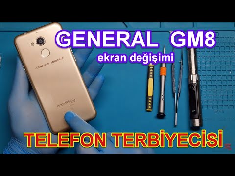 #generalmobile  GENERAL Gm8 ekran değişimi 8k