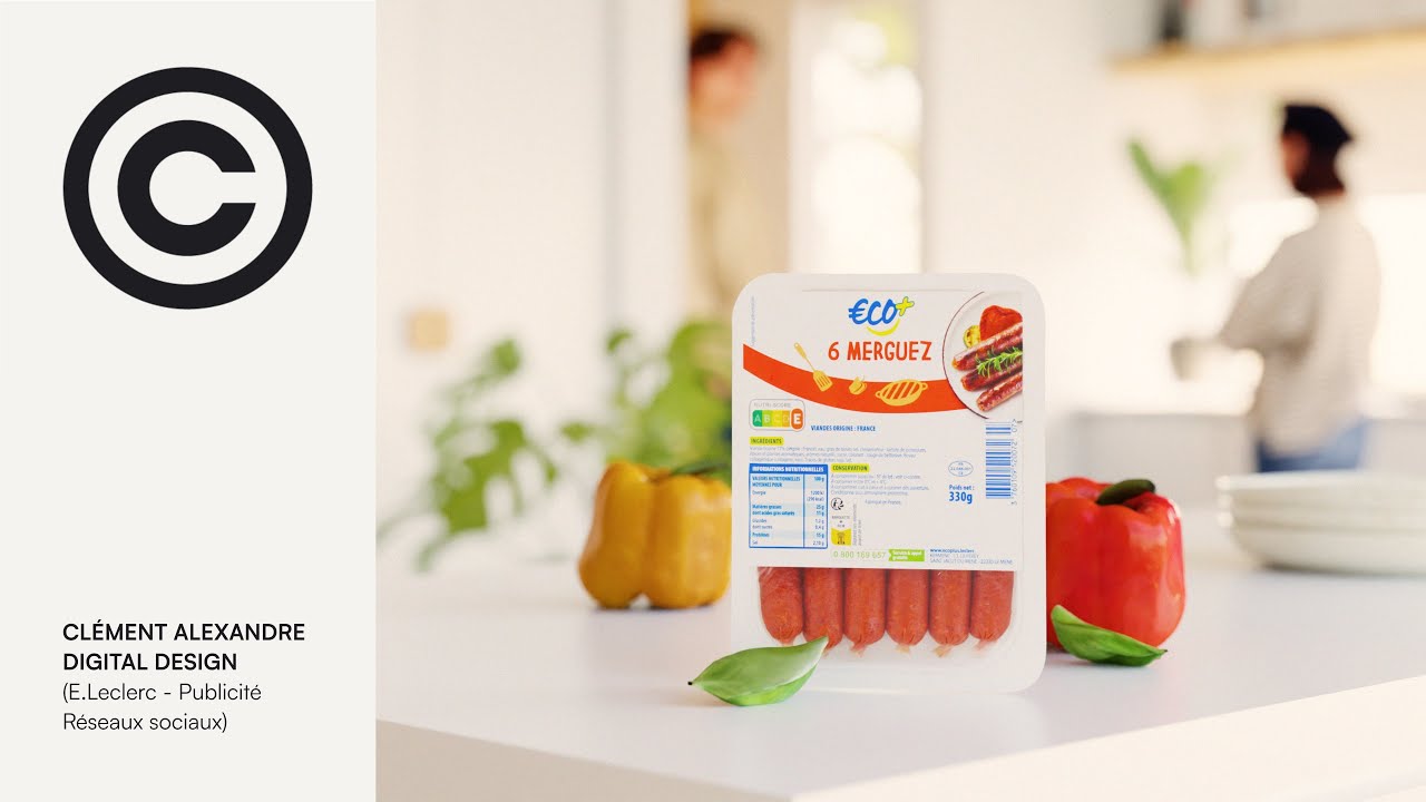 (E.Leclerc - Publicité) CLÉMENT ALEXANDRE - DIGITAL DESIGN #2 - YouTube