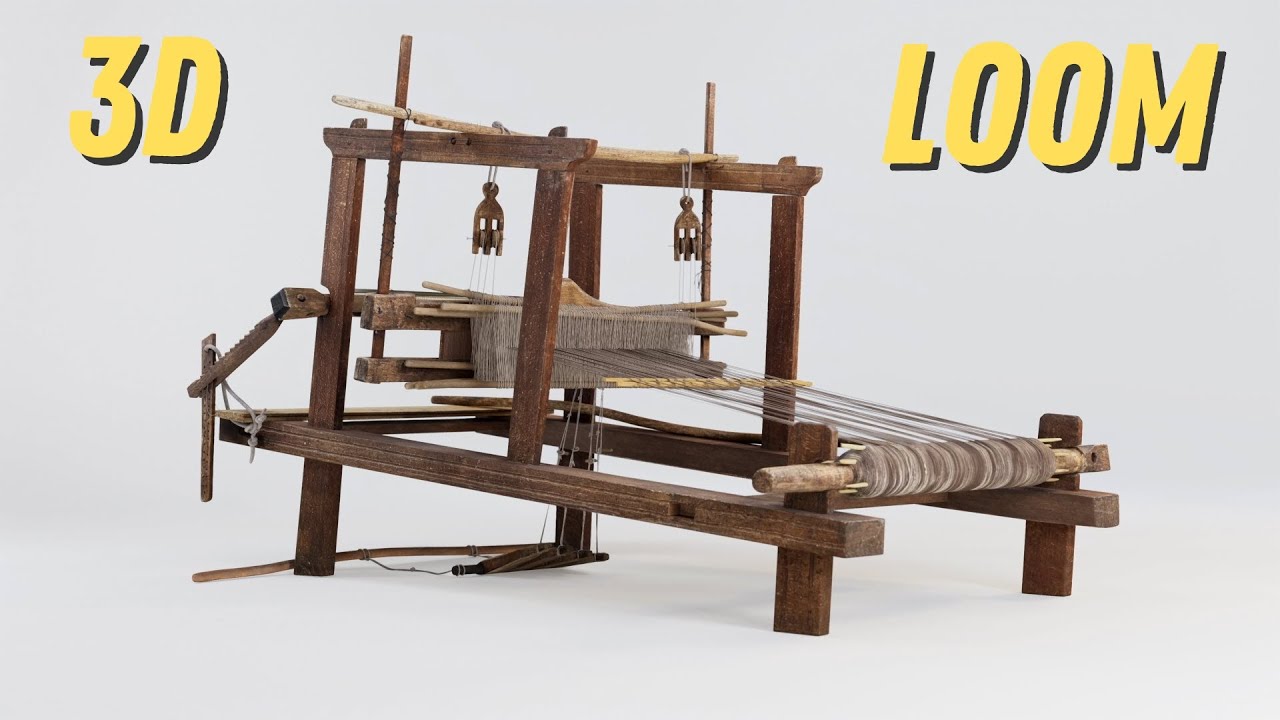 3D Reconstruction of a Traditional Bulgarian Horizontal Loom - YouTube